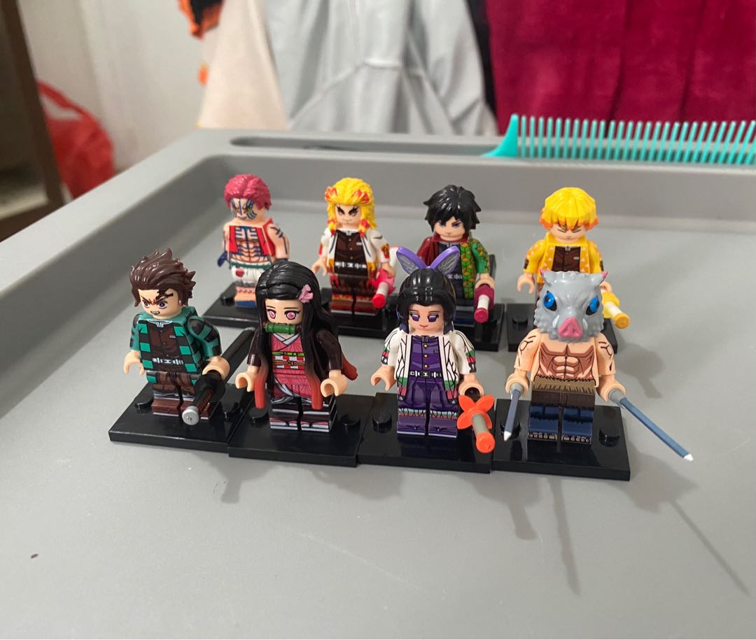 Demon Slayer Lego Compatible, Hobbies & Toys, Toys & Games on Carousell