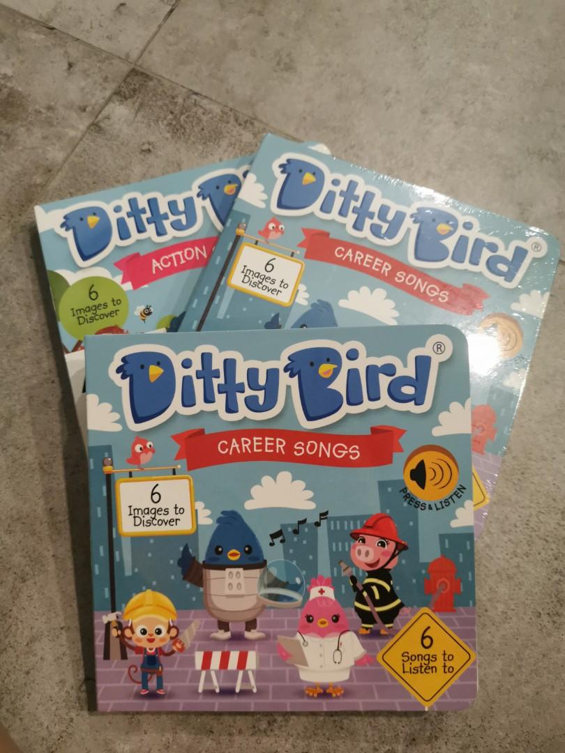 Ditty bird book - career songs and action songs each at $12.50, Hobbies ...