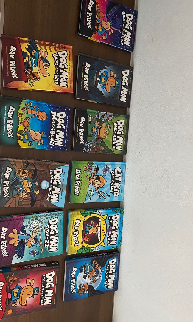 Dog man book set - 11, Hobbies & Toys, Books & Magazines, Comics ...