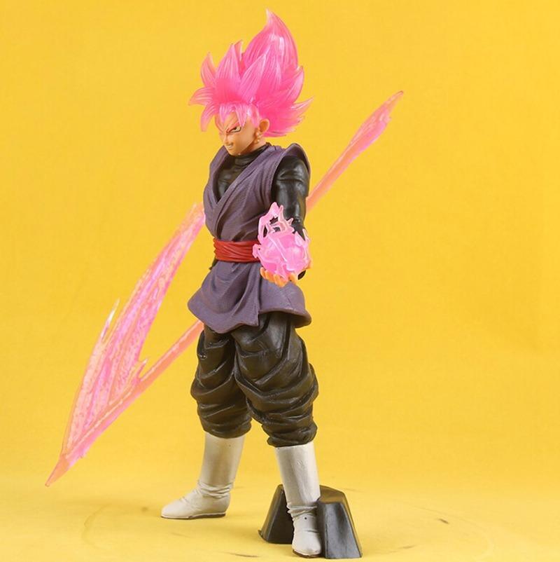 Dragon Ball Super Saiyan Rose Goku Black Zamasu LED 24cm PVC ...