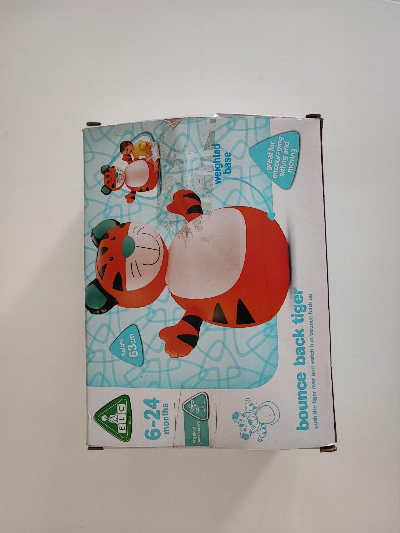 ELC Bounce Back Tiger, Babies & Kids, Infant Playtime on Carousell