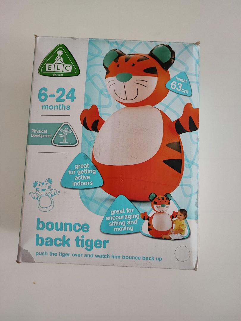 ELC Bounce Back Tiger, Babies & Kids, Infant Playtime on Carousell