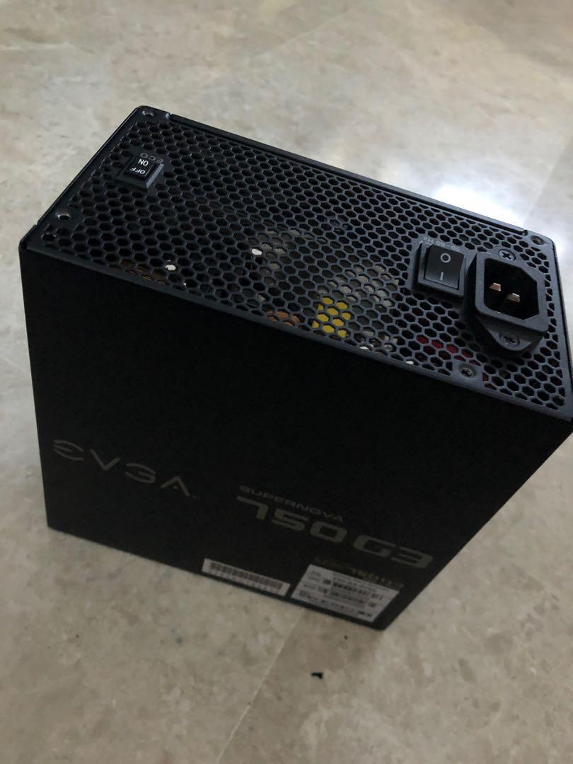 EVGA 750W Gold 80+ PSU (with all cables), Computers & Tech, Parts ...