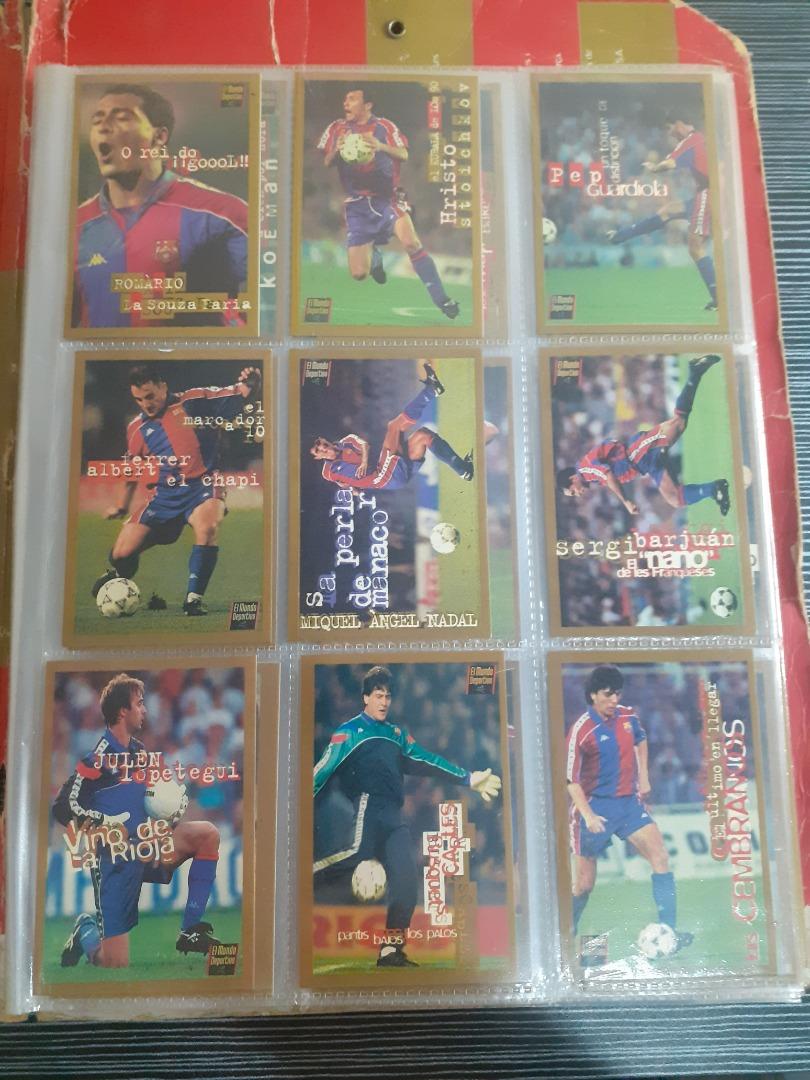 FC Barcelona Card Set (1995), Hobbies & Toys, Memorabilia ...