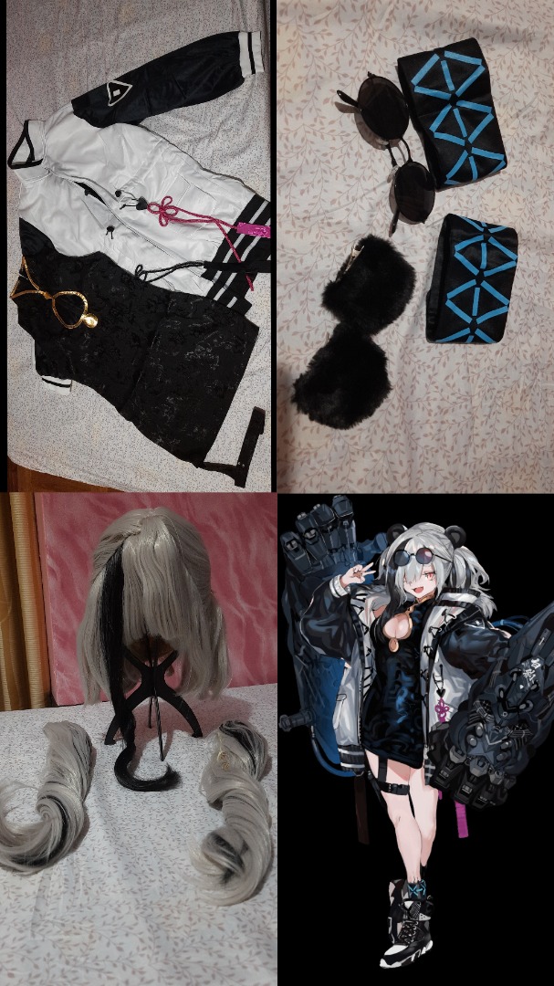 Feater Arknights cosplay costume, Hobbies & Toys, Toys & Games on Carousell