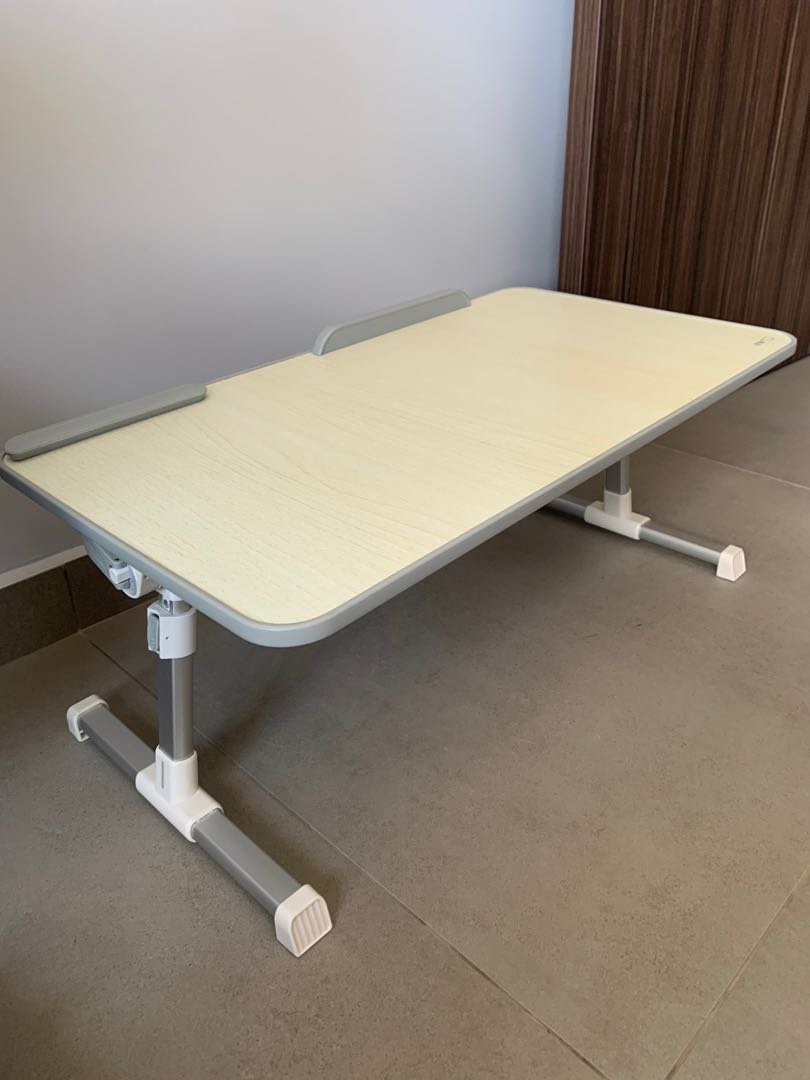 Foldable bed table for laptops/writing, Furniture & Home Living ...