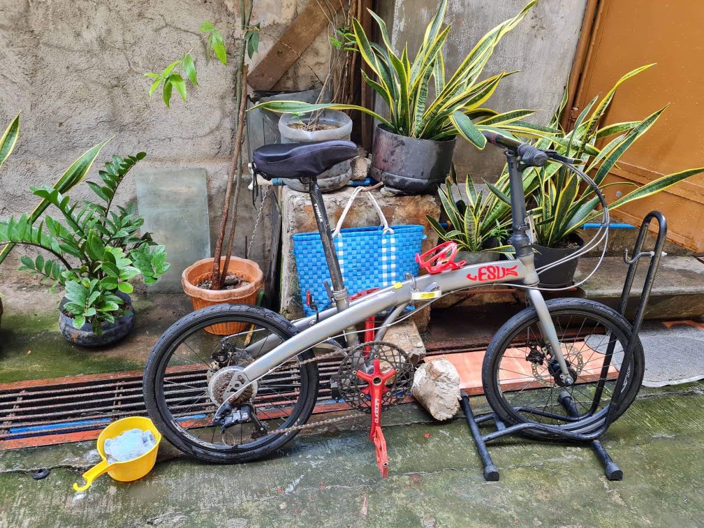 Folding Bike - Trinx Dolphin 1.0 Steel Frame, Sports Equipment ...