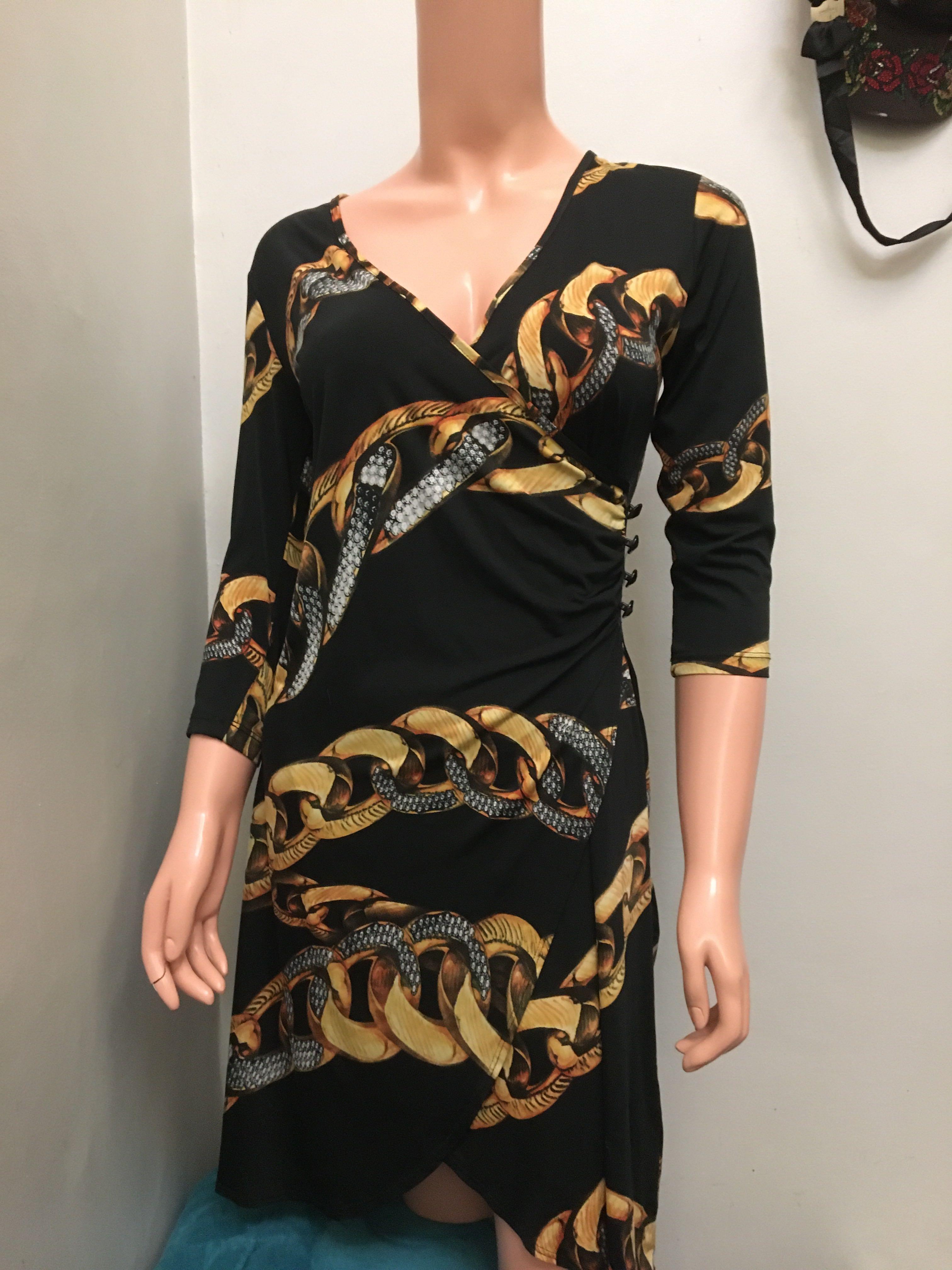 Formal dress (chain design), Women's Fashion, Dresses & Sets, Dresses ...