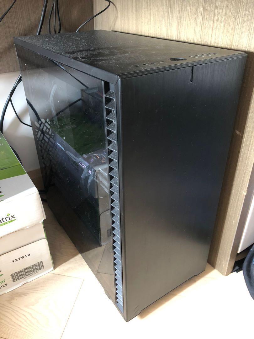 (最後一日)Fractal Design Define 7 Compact Light TG 連Arctic風扇, 電腦＆科技, 桌上電腦 ...