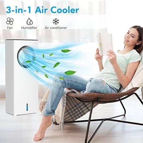 [FREE STANDARD COURIER]Portable Air Conditioner, 3-IN-1 Evaporative Air ...