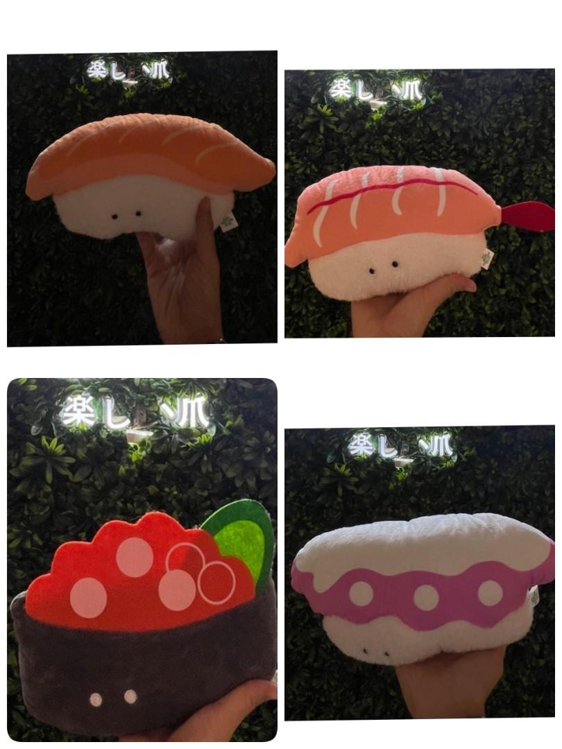 Fun claw food series sushi rice roll salmon prawn sashimi Among Us sus ...