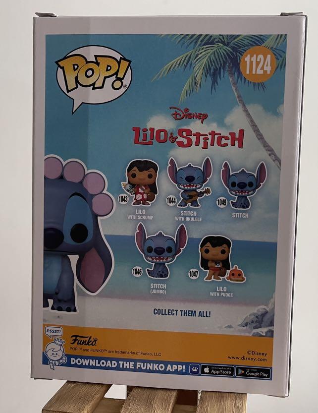 Funko POP! #1124 Stitch in Rollers 2021 Fall Convention (Lilo and ...