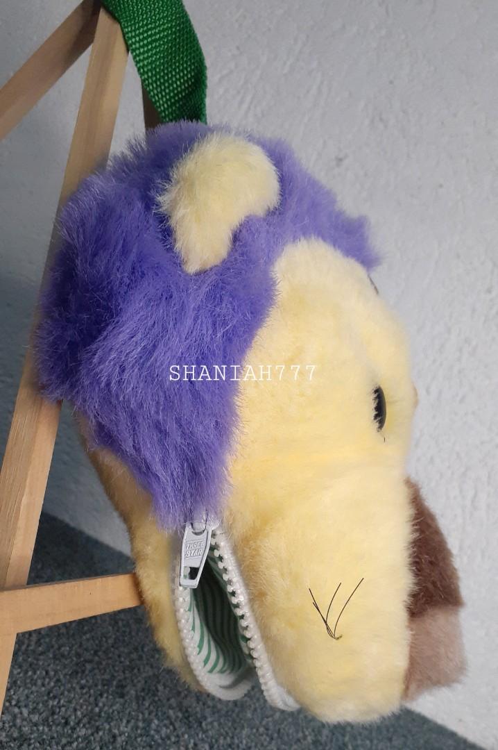 Fuzzy Animal Pouch Lion Monkey Brand New with Tag Japan, Women's ...