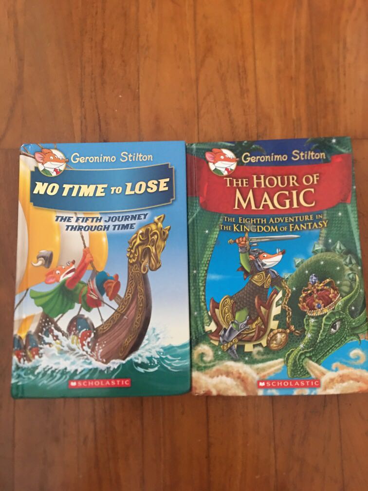 Geronimo Stilton (Hard cover ), Hobbies & Toys, Books & Magazines ...