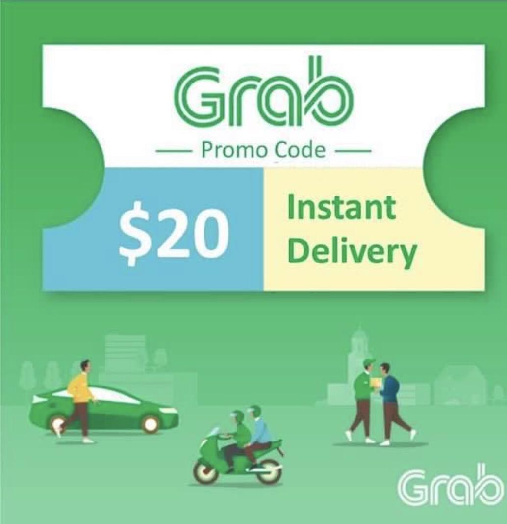 Grab Ride $20 Voucher, Tickets & Vouchers, Vouchers on Carousell