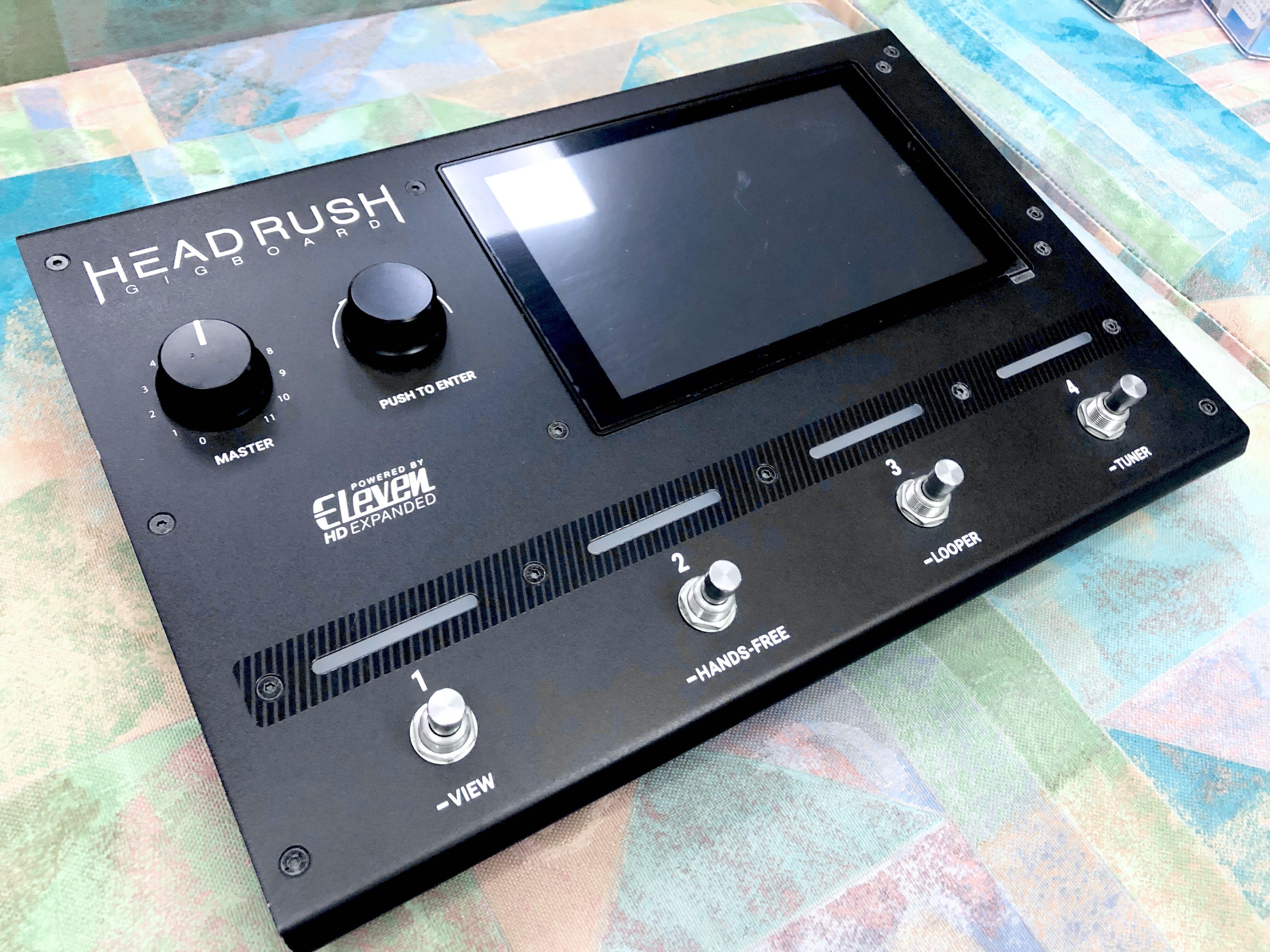 HeadRush Gigboard Amp Modeling Guitar Effects Processor, Hobbies & Toys ...