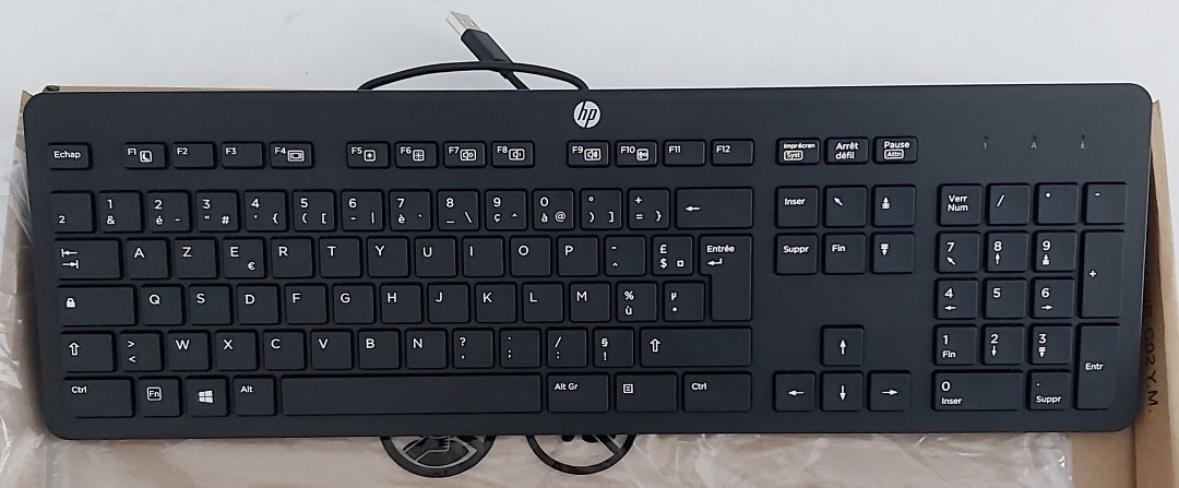 HP USB Keyboard FR - Never used, Computers & Tech, Parts & Accessories ...