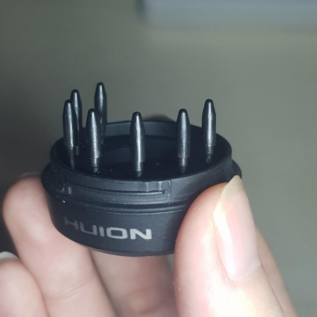 Huion Pen Stand Holder with 7 Spare Nibs - Well used, Computers & Tech ...