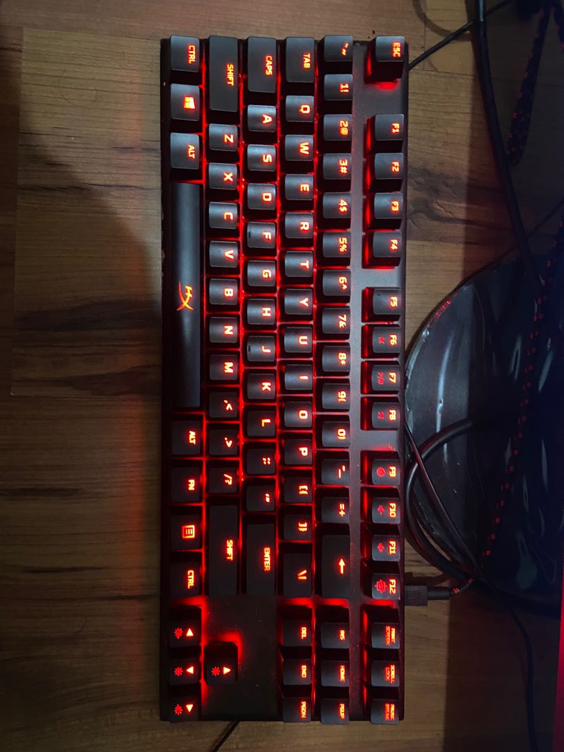 HyperX Alloy FPS TKL Mechanical Keyboard, Computers & Tech, Parts ...