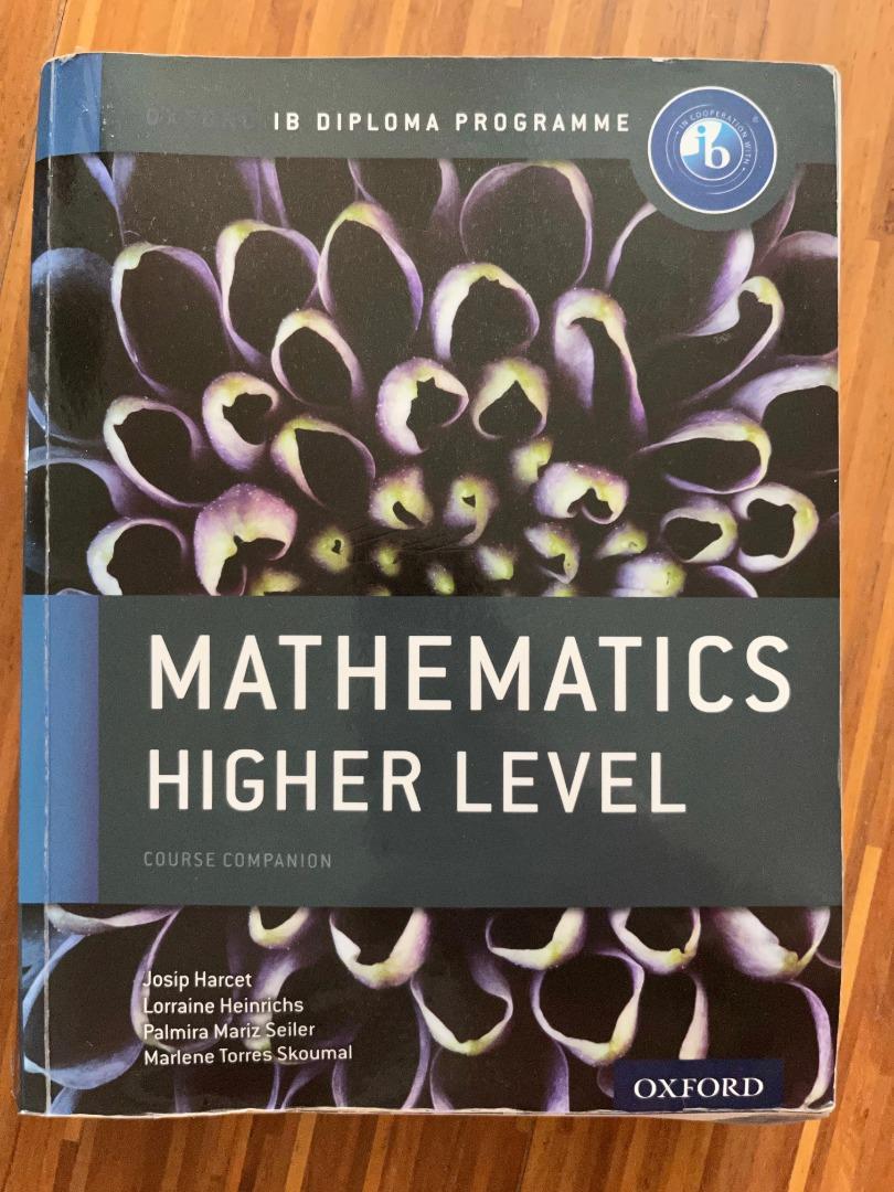 IB Mathematics HL Textbook, 興趣及遊戲, 書本 & 文具, 教科書 - Carousell