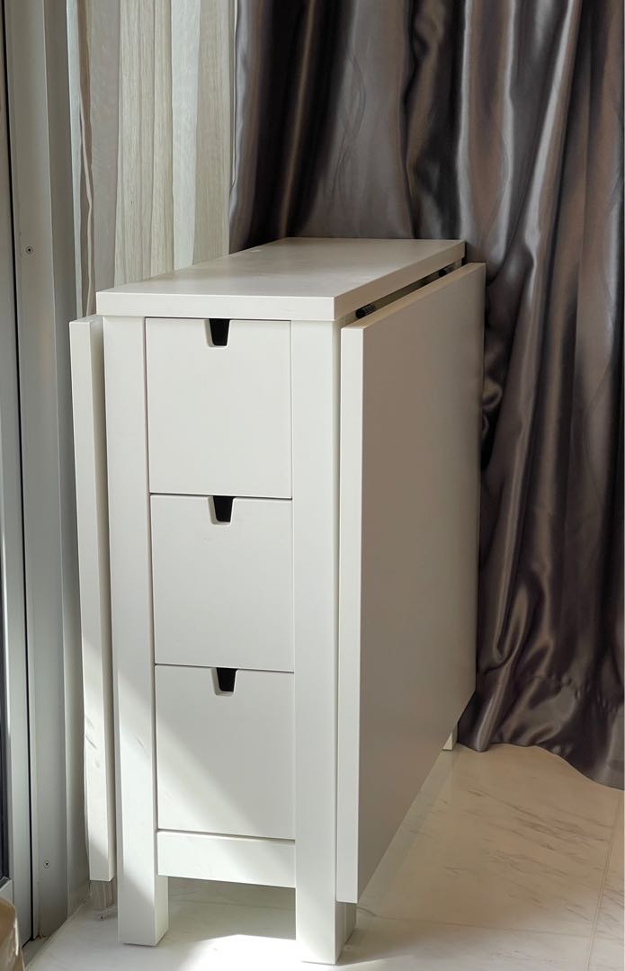 IKEA foldable study table, Furniture & Home Living, Furniture, Tables ...