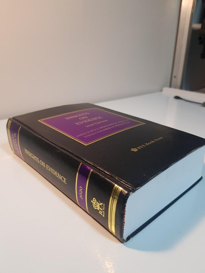 Insights on Evidence by Peralta and Peralta, Jr. (2020 Edition ... Insights on Evidence by Peralta and Peralta, Jr. (2020 Edition ...
