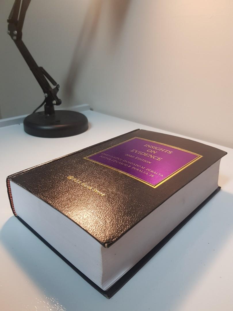 Insights on Evidence by Peralta and Peralta, Jr. (2020 Edition ... Insights on Evidence by Peralta and Peralta, Jr. (2020 Edition ...