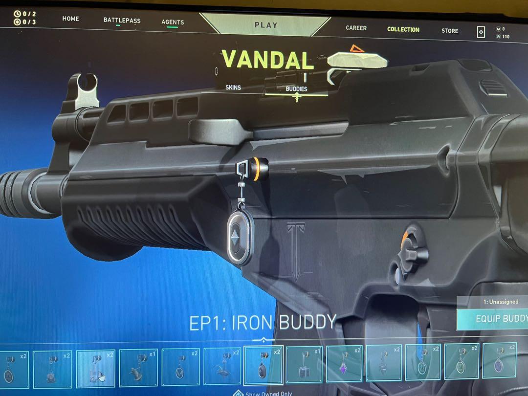 IRON 1 CURRENT EP5 Iron Gun Buddy Reyna Valorant Smurf Account, Video ...