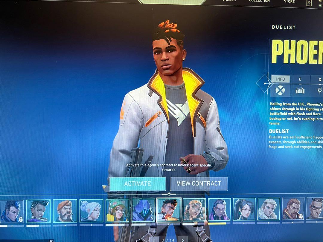 IRON 1 CURRENT EP5 Iron Gun Buddy Reyna Valorant Smurf Account, Video ...