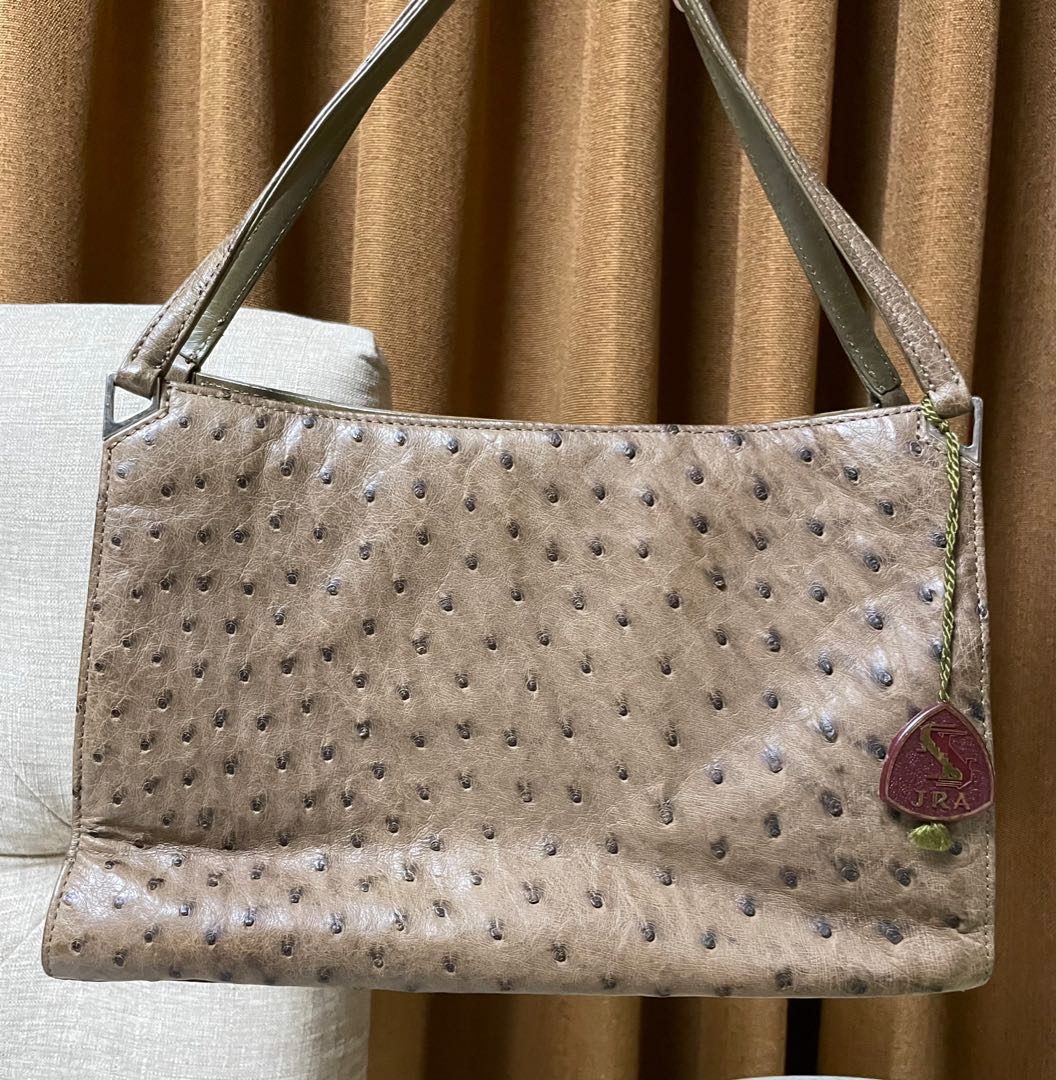 JRA bag in ostrich skin, Luxury, Bags & Wallets on Carousell