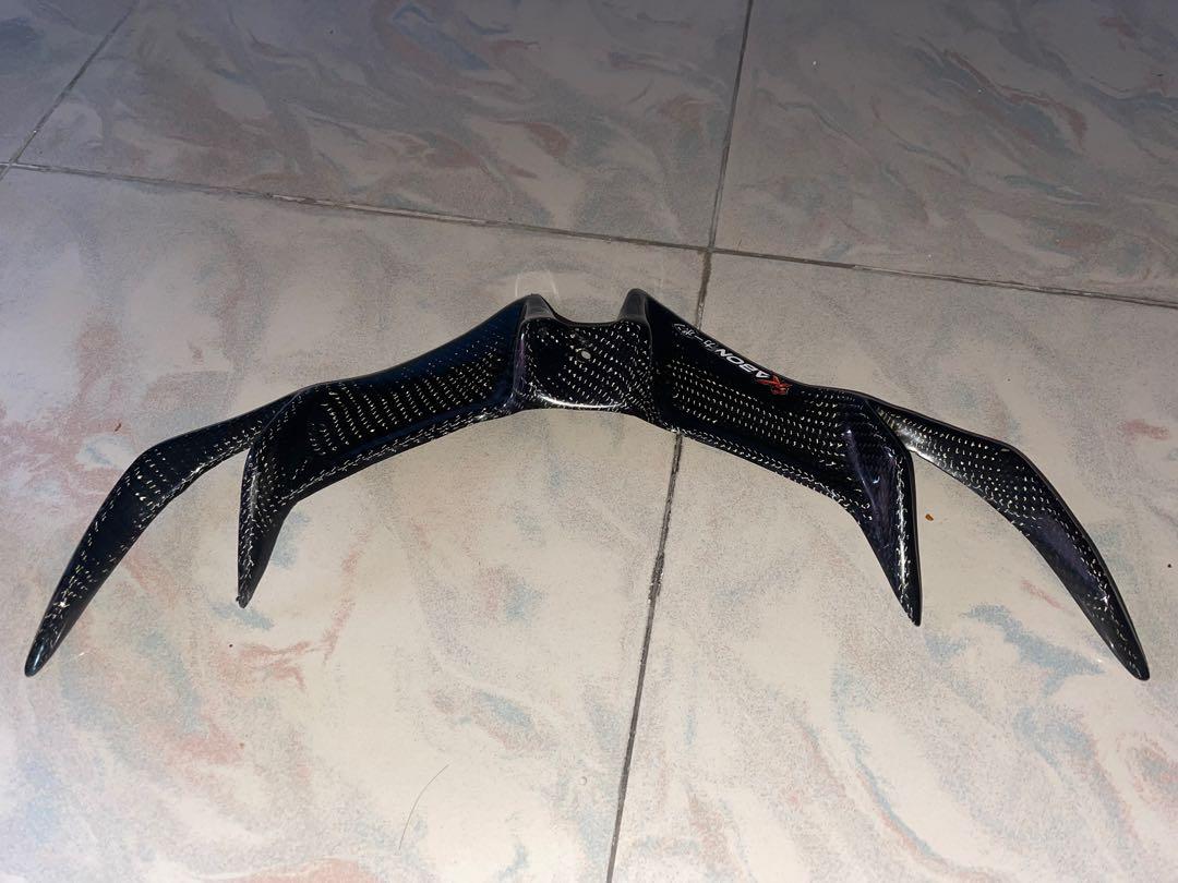 Kabon R15v3 Carbon Kevlar Winglet, Motorcycles, Motorcycle Accessories ...