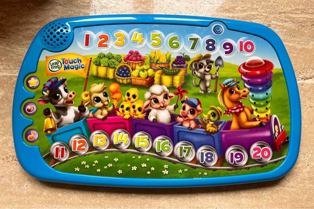 LeapFrog Touch Magic Counting Train, Babies & Kids, Infant Playtime on ...