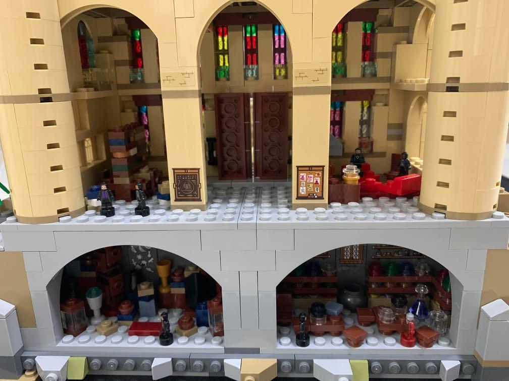 LEGO Hogwarts Castle 71043 built with acrylic display box, Hobbies ...