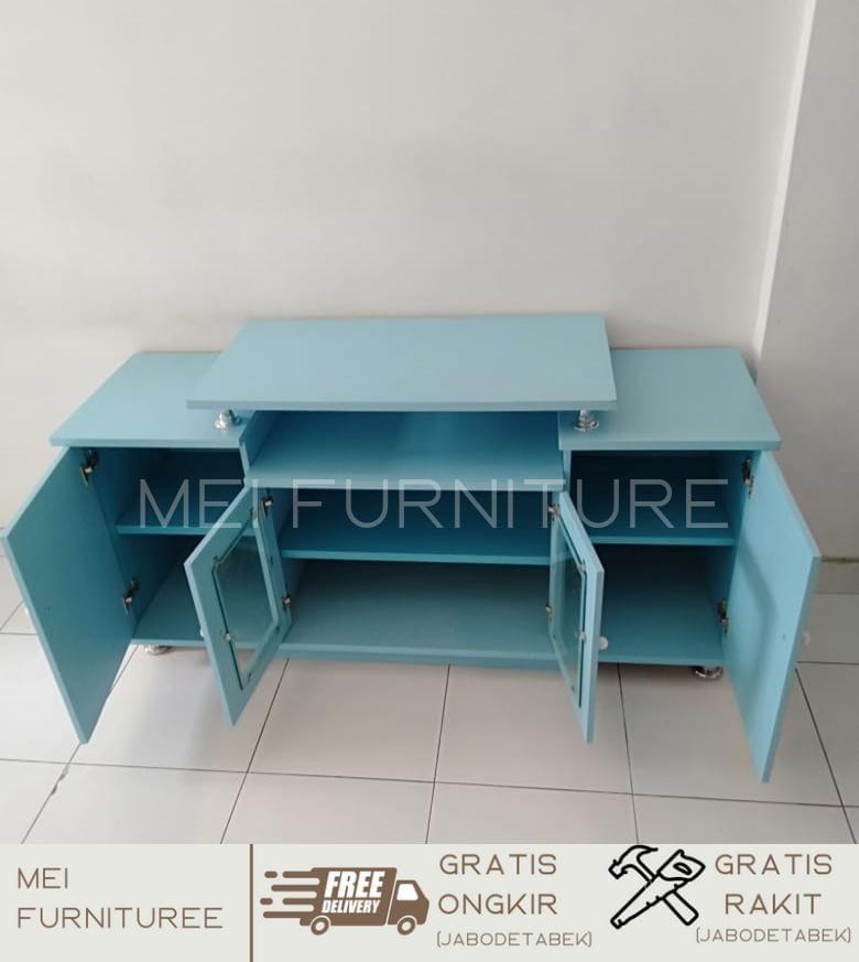 Lemari bufet tv / meja tv / rak tv minimalis, Perabotan Rumah di Carousell