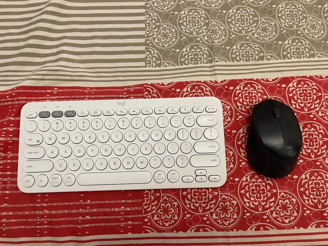 Logitech K380 Keyboard + Logitech M330 Silent Plus Mouse, Computers ...