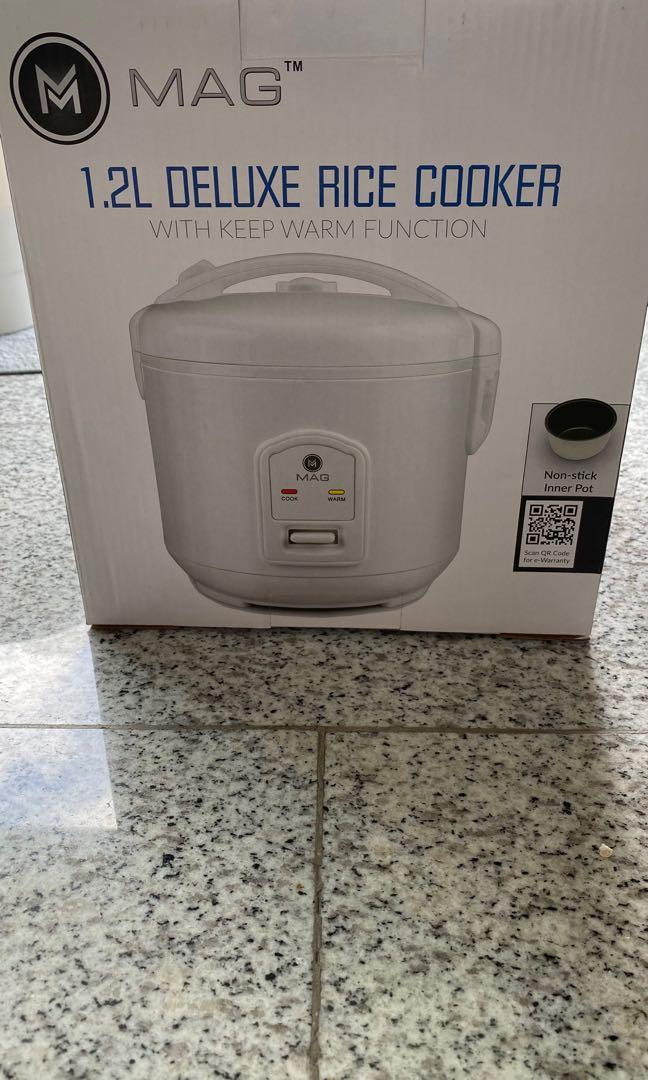 Mag 1.2L deluxe rice cooker, TV & Home Appliances, Kitchen Appliances ...