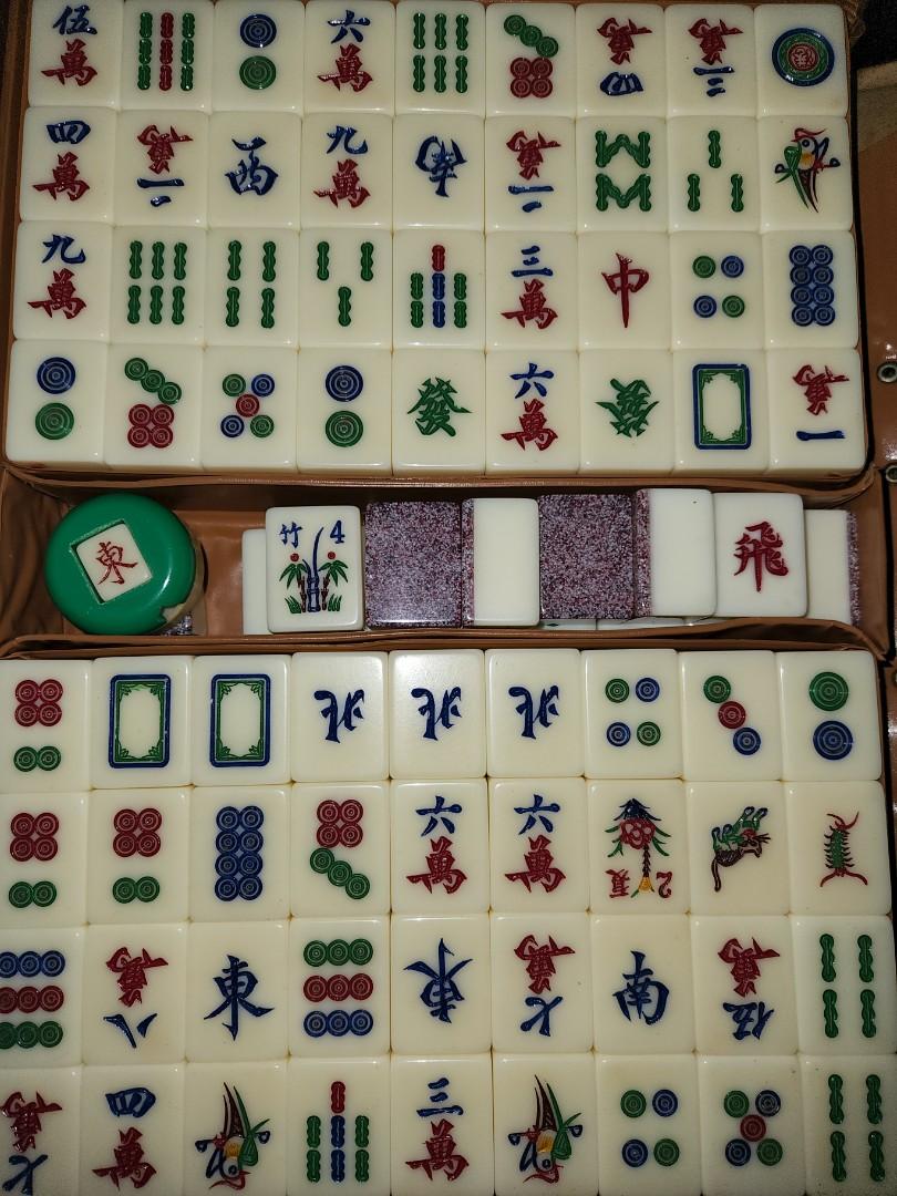 Mahjong A1 Ivory set, Hobbies & Toys, Toys & Games on Carousell