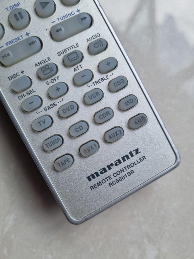 Marantz remote control, TV & Home Appliances, TV & Entertainment ...