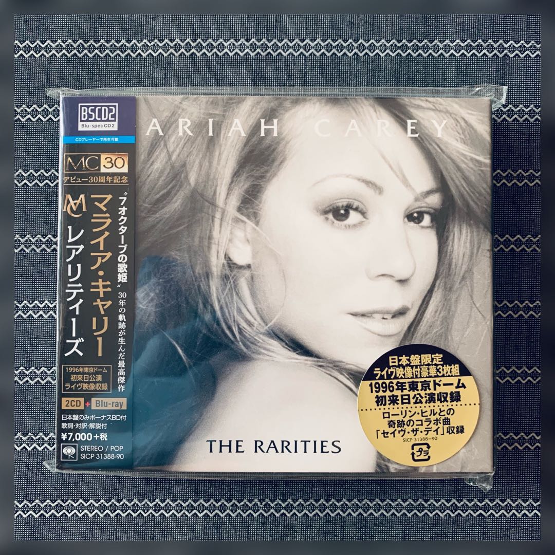 Mariah Carey - The Rarities [Blu-spec CD2] 2CD+Blu-ray, Hobbies & Toys ...