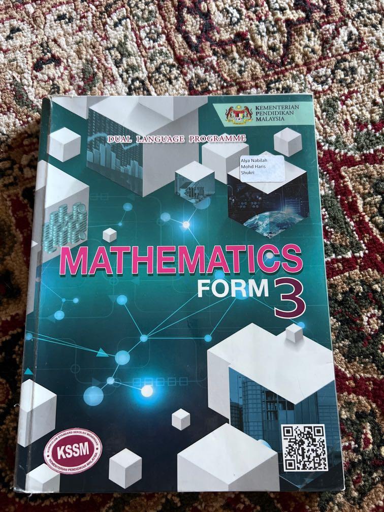 Mathematics form 3 kssm dual language, Hobbies & Toys, Books ...