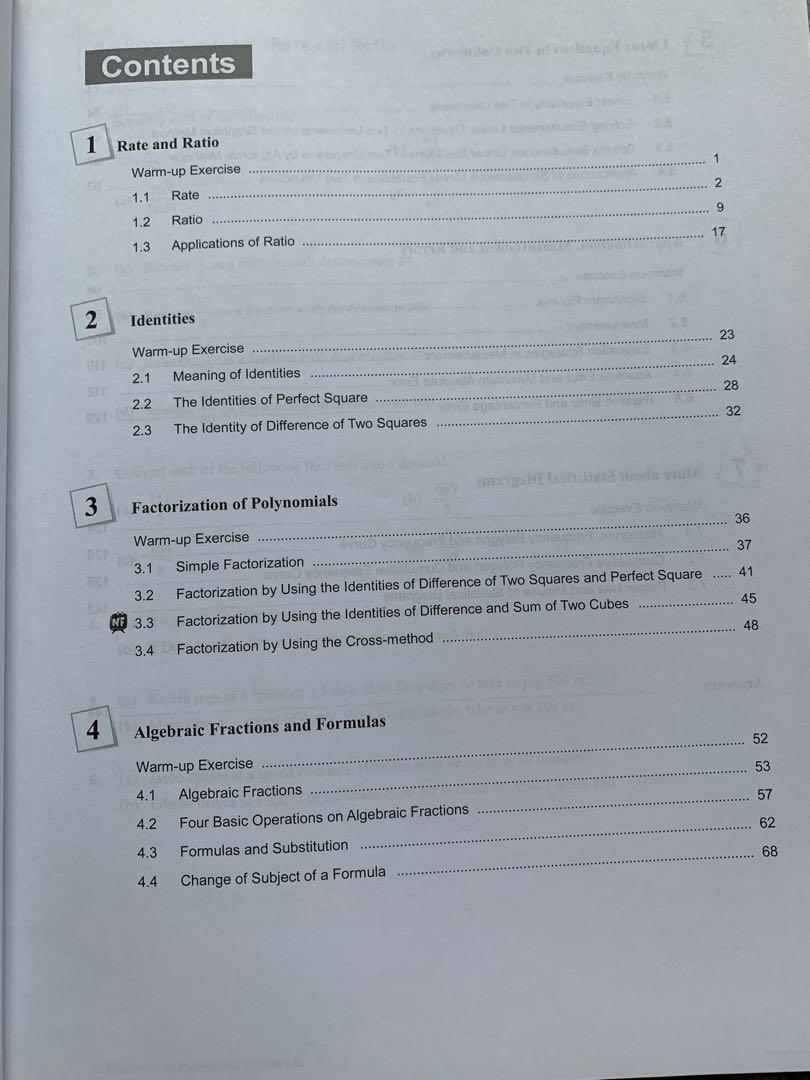 Mathematics in Focus 2A (exercise), 興趣及遊戲, 書本 & 文具, 教科書 - Carousell