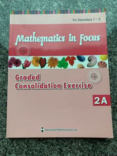 Mathematics in Focus 2A (exercise), 興趣及遊戲, 書本 & 文具, 教科書 - Carousell