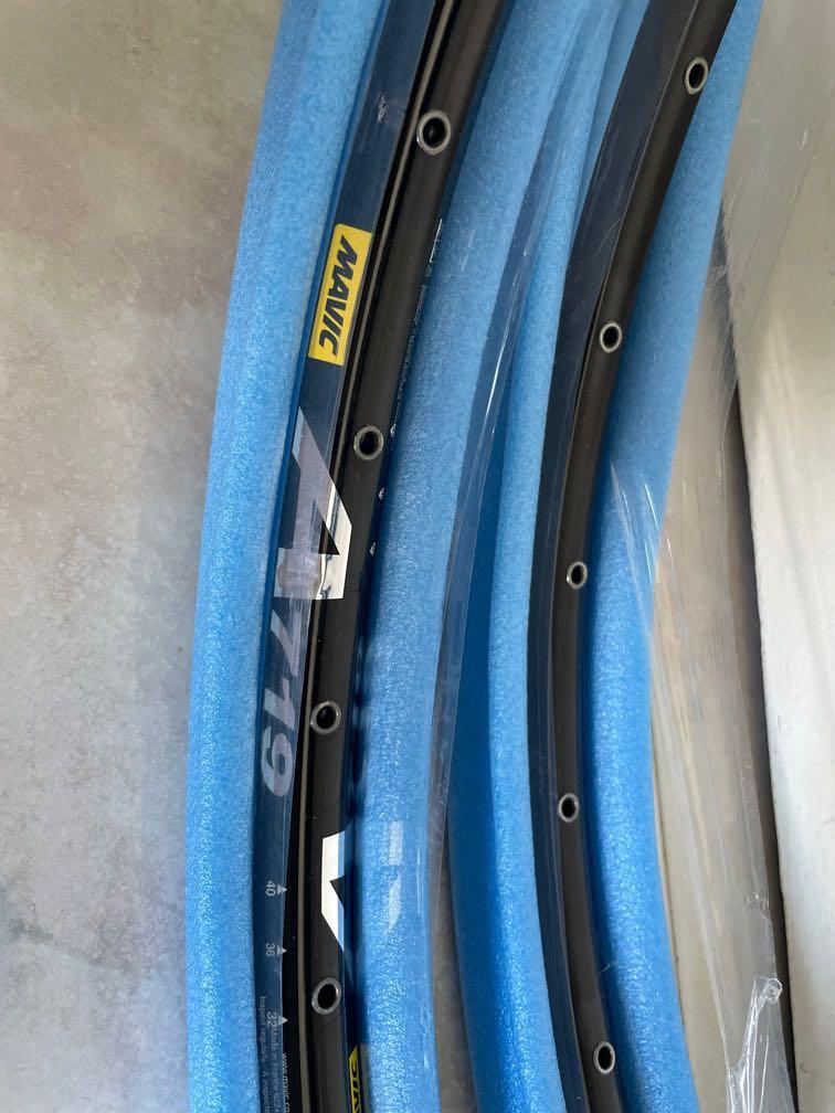 2x Mavic hi-end a719 29er/700c rims. 32 holes. Brand new in shrink wrap ...