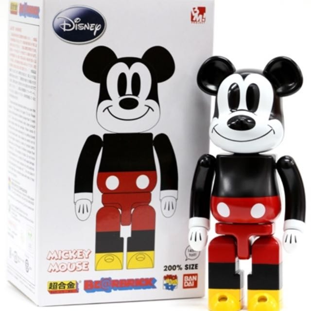 MEDICOM BANDAI CHOGOKIN MICKEY MOUSE 200% BEARBRICK, Hobbies & Toys ...