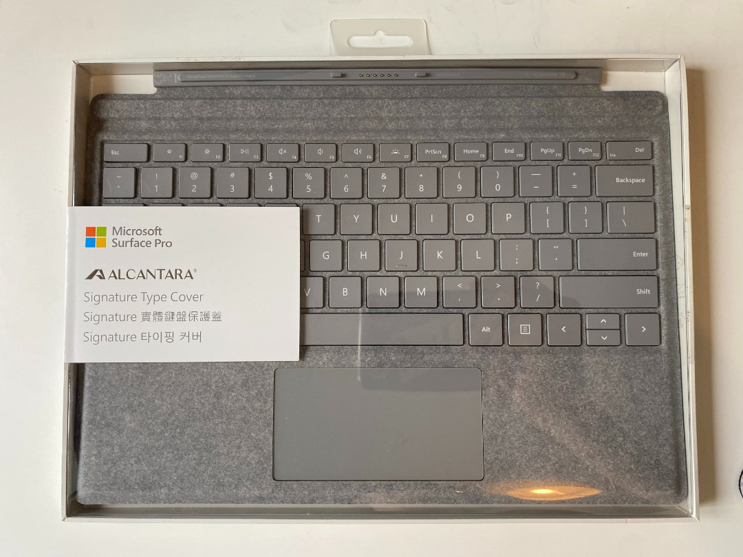 Microsoft Surface Pro Signature Type Cover Keyboard Trackpad Model No ...