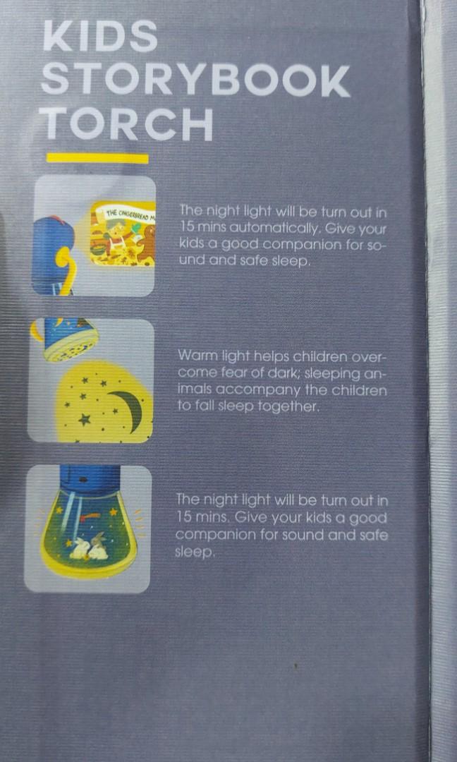 Mideer storybook torch 12 disc, Babies & Kids, Infant Playtime on Carousell