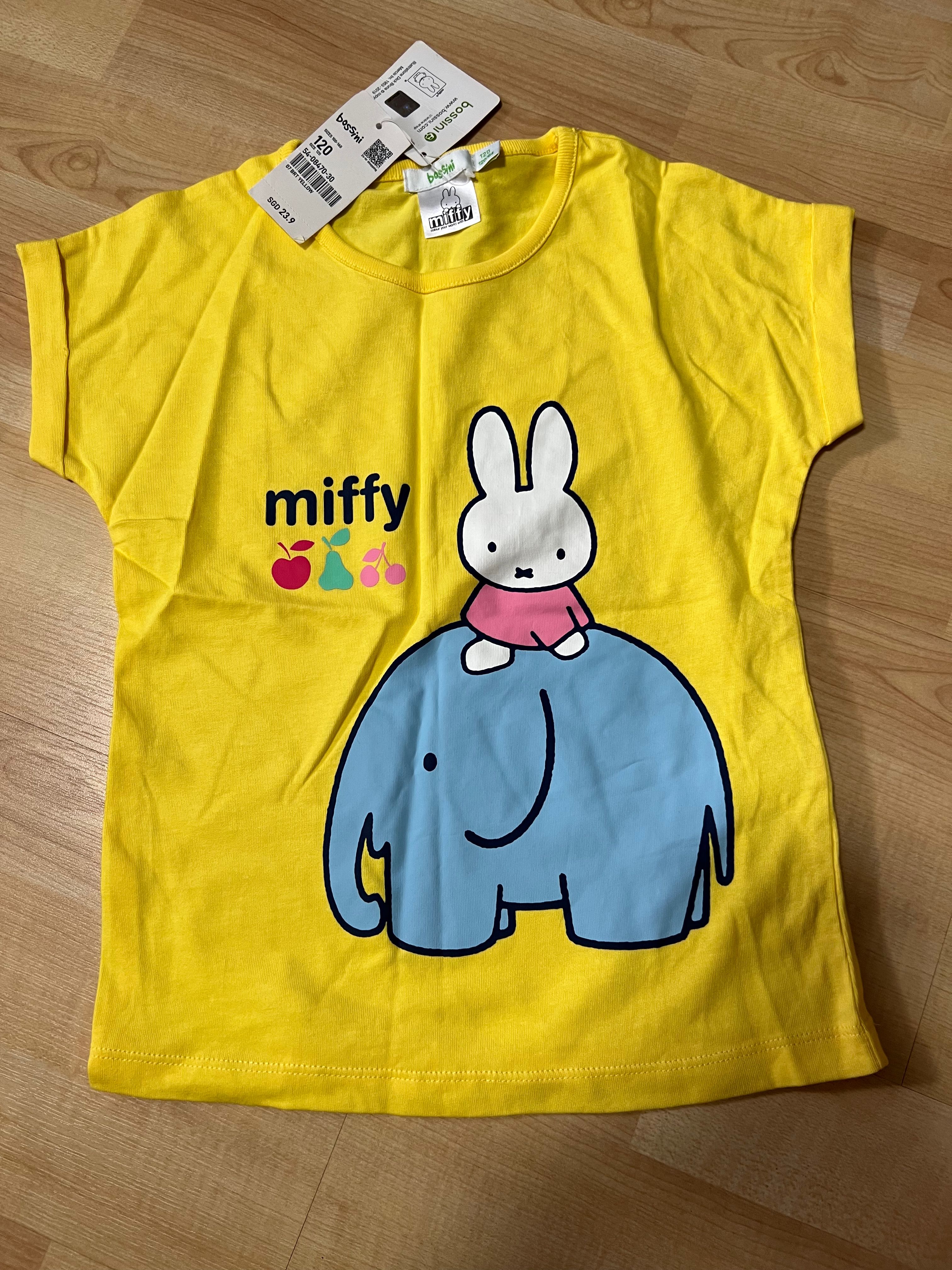 Miffy top, Babies & Kids, Babies & Kids Fashion on Carousell