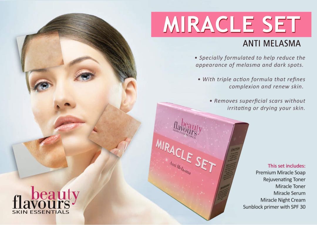 Miracle Set (Anti Melasma), Beauty & Personal Care, Face, Face Care on ...