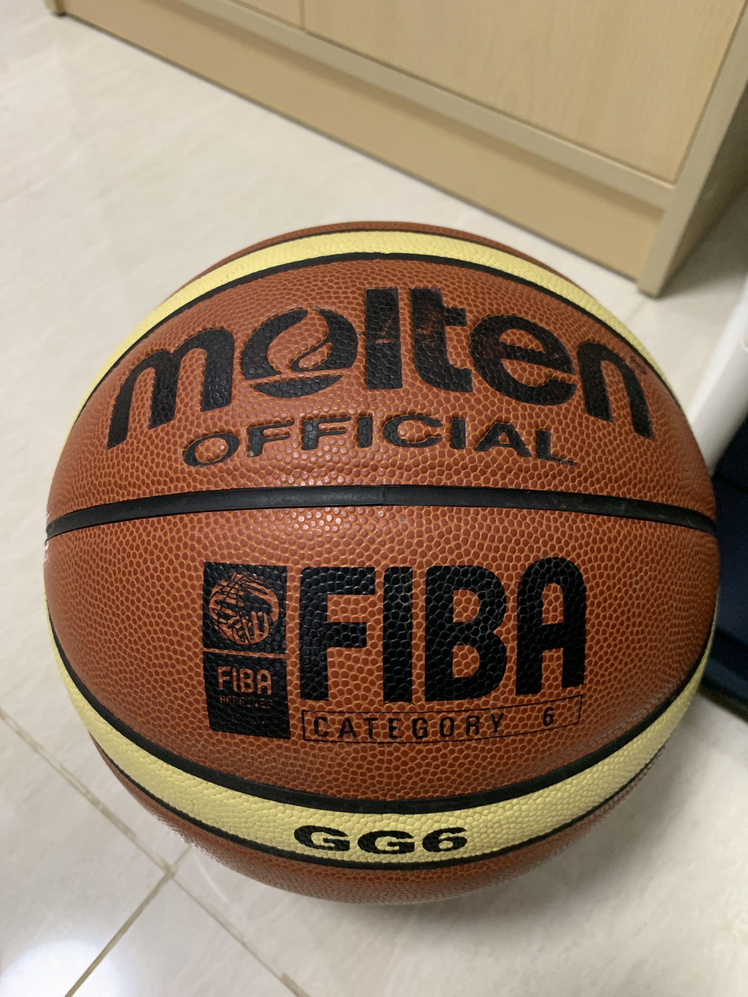 Molten GG6 Basketball, Sports Equipment, Sports & Games, Racket & Ball ...