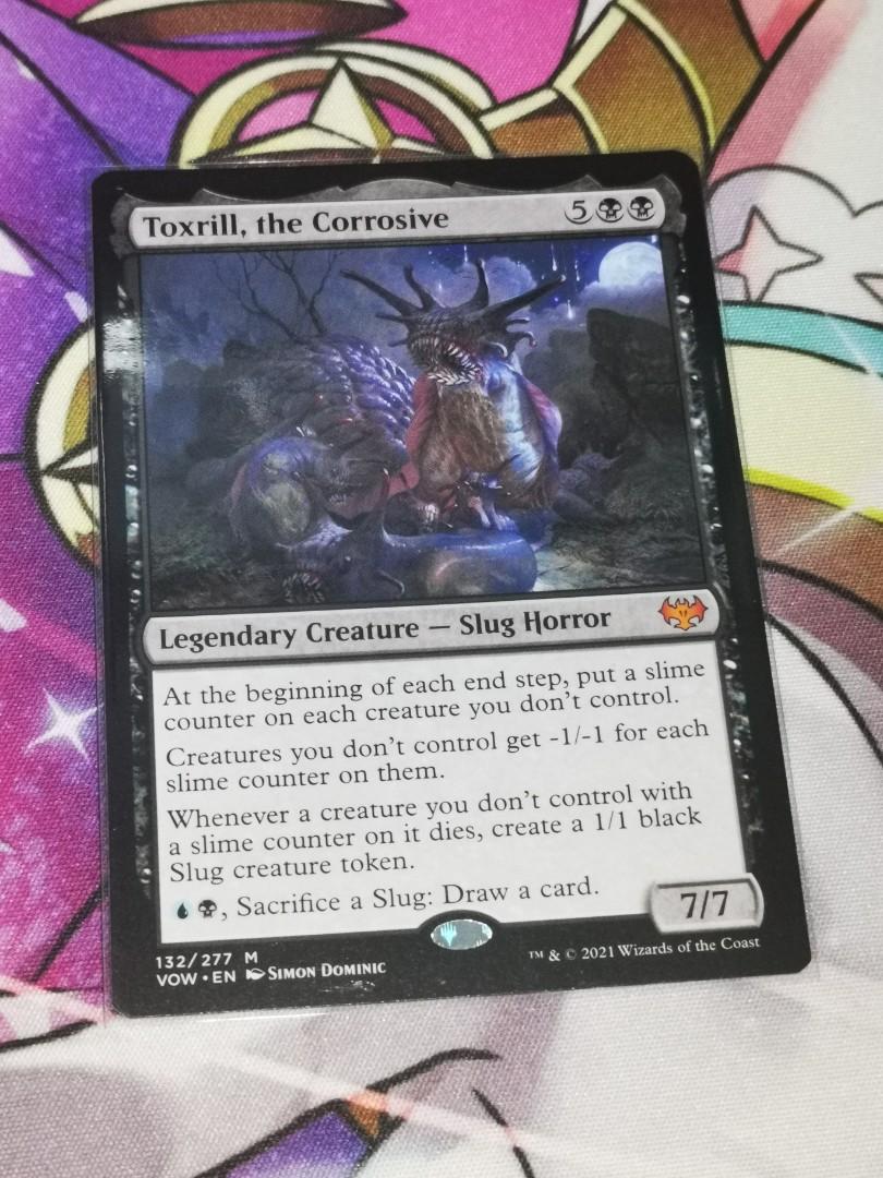 Mtg magic the Gathering tcg, Toxrill, the Corrosive nm, Hobbies & Toys ...